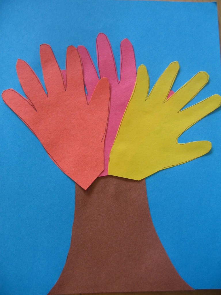 Preschool Autumn Hand Tree