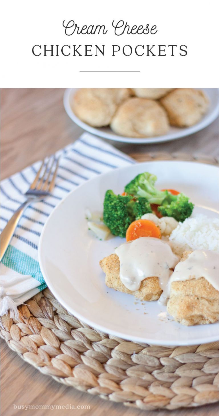 Cream Cheese Chicken Pockets