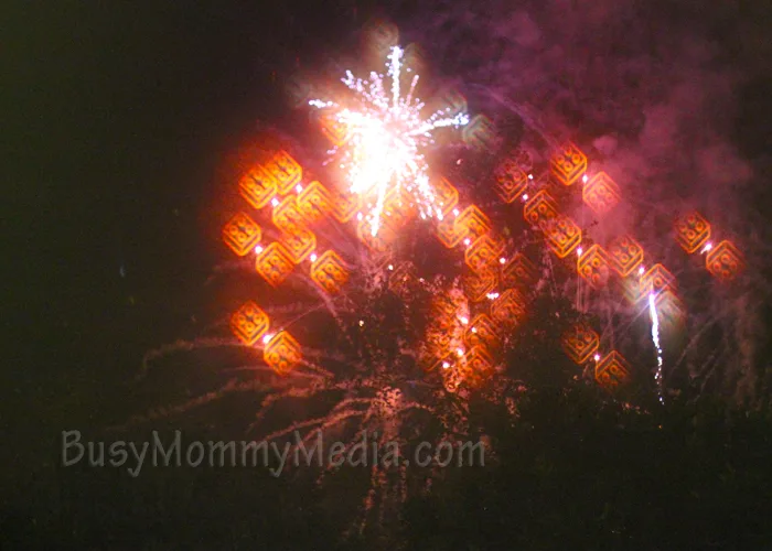 A Little New Years Photography Fun - Lego Fireworks!