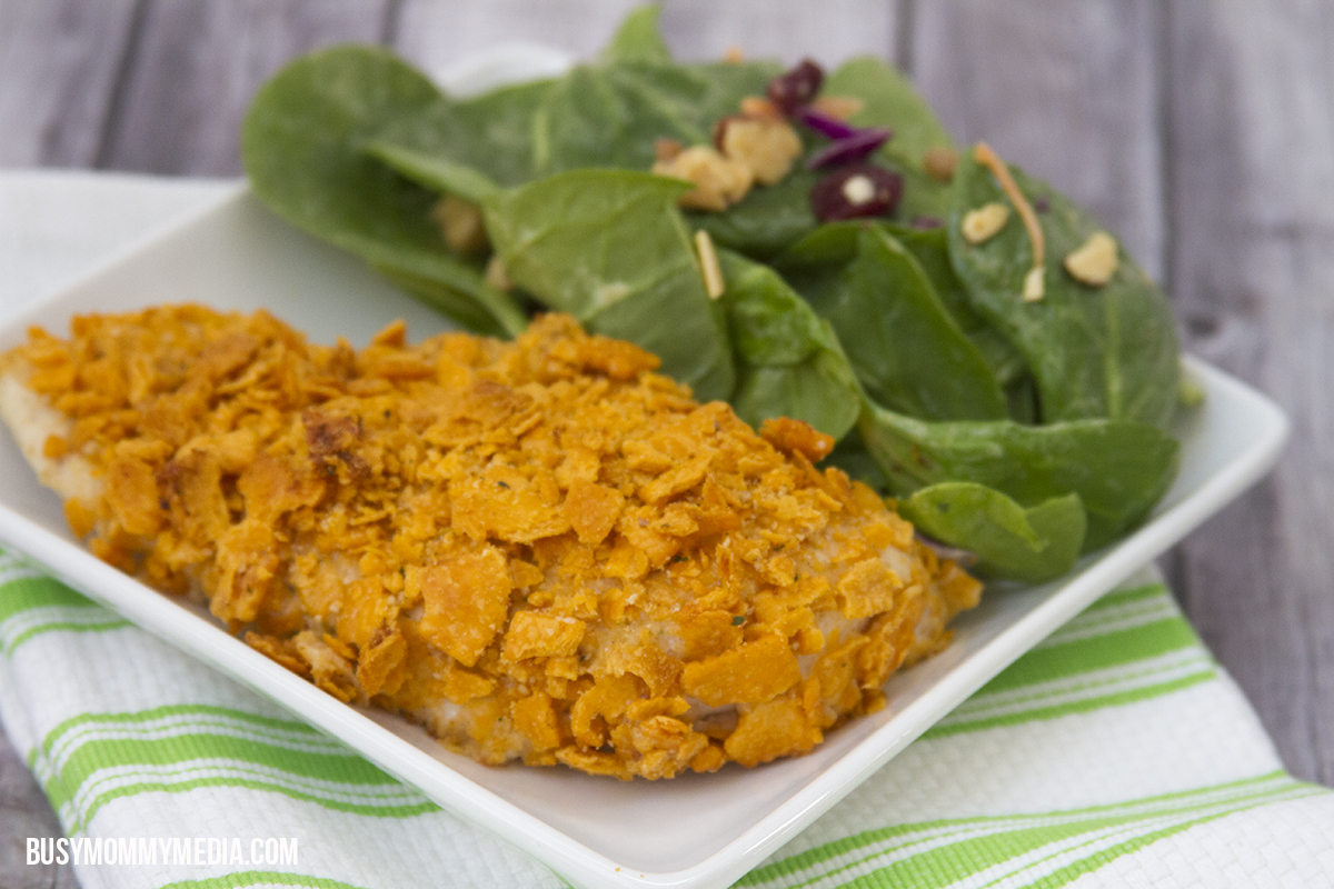 Cheese Cracker Crusted Chicken Recipe