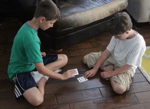 Math War Multiplication Card Game