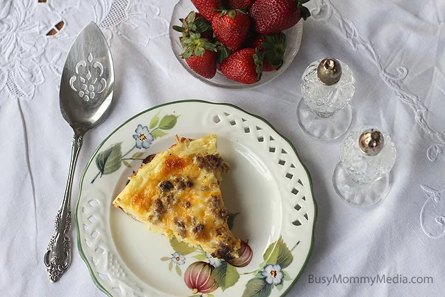 5 Minute Breakfast Pie