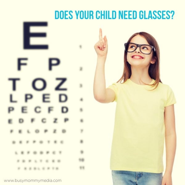 Does Your Child Need Glasses? (and a GIVEAWAY!)
