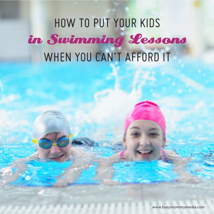 How to Put your Kids in Swimming Lessons when you Can’t Afford It