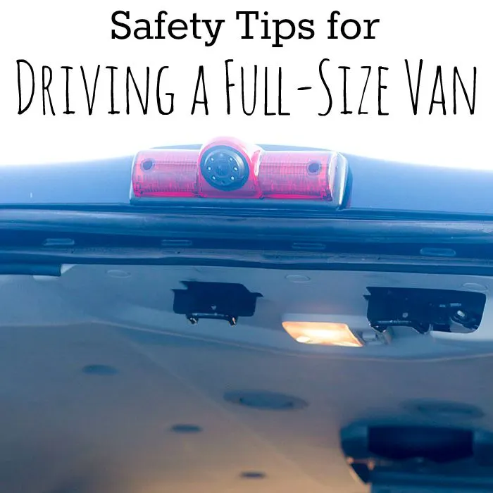 Safety Tips for Driving a Full-Size Van