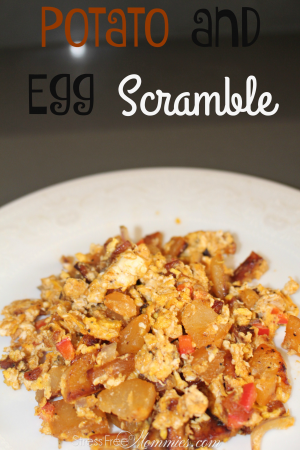 potato and egg scramble