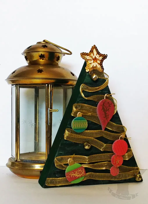 Christmas Tree from a Wooden Candy Corn