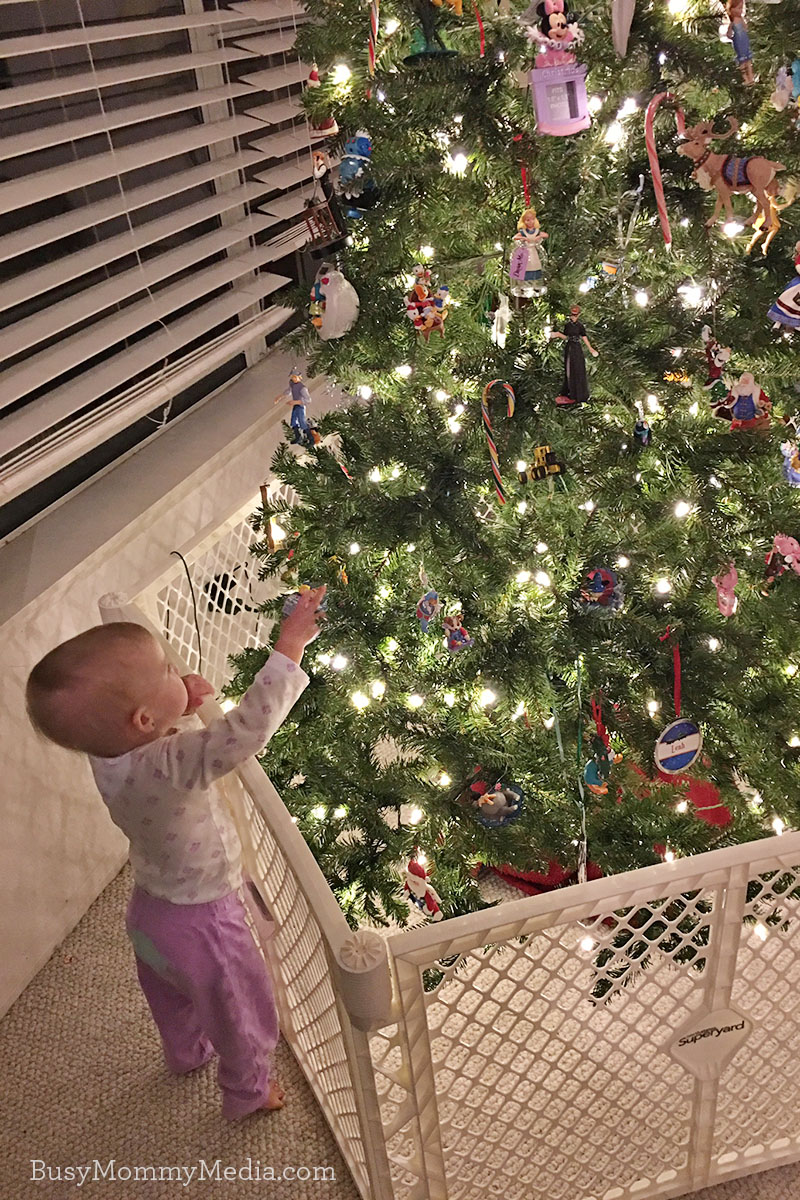 How to Toddler-Proof a Christmas Tree