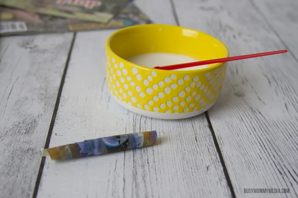 Recycled Magazine Beads