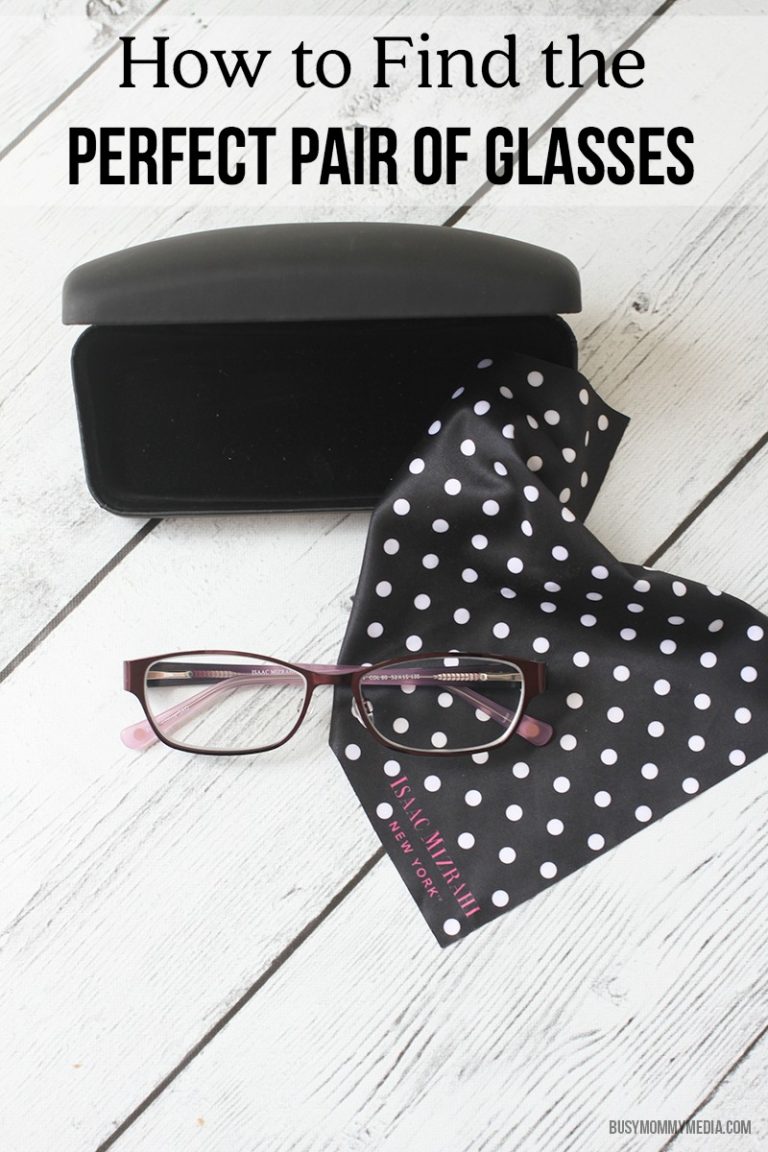 How to Find the Perfect Pair of Glasses