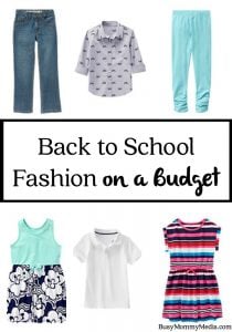 Back to School Fashion on a Budget