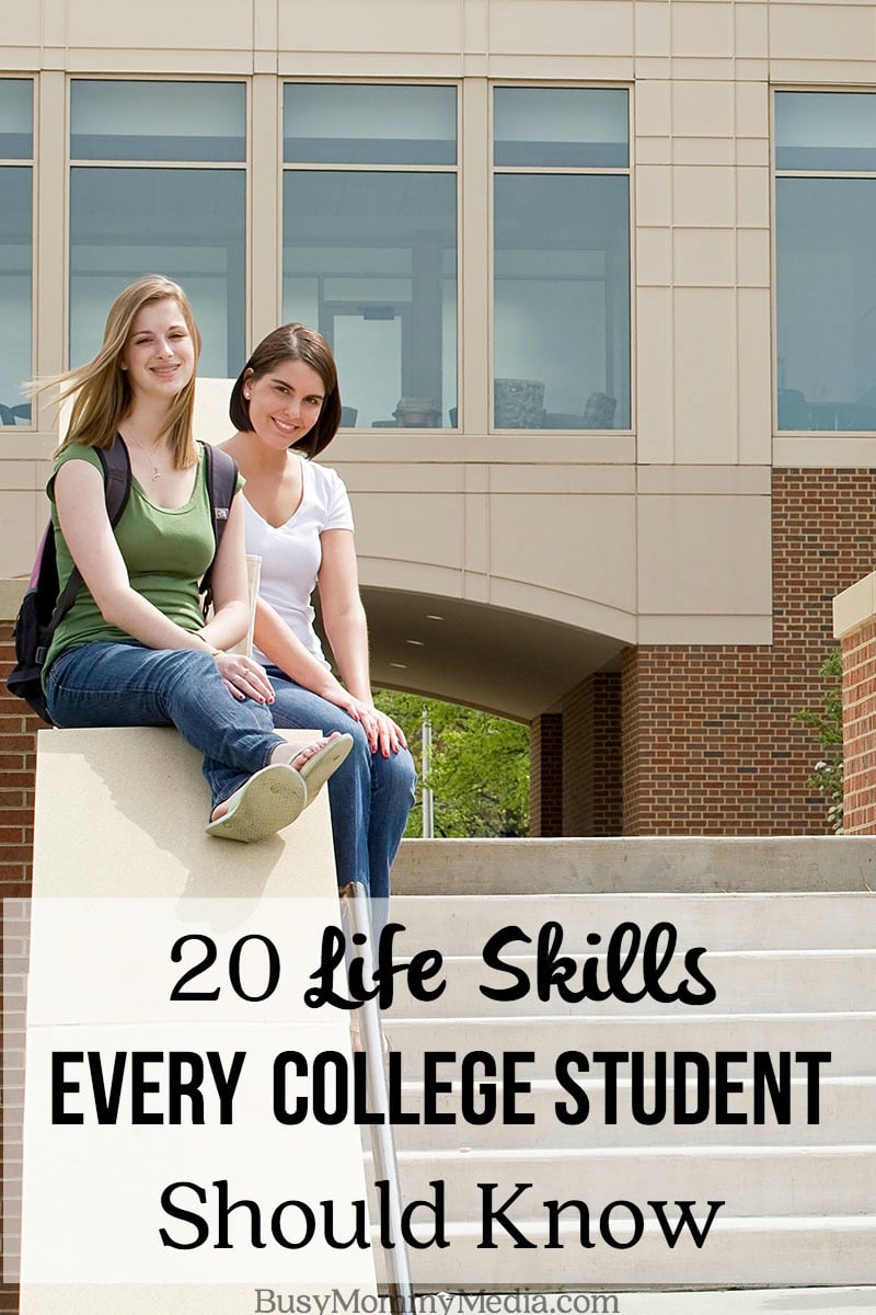 20 Life Skills Every College Student Should Know
