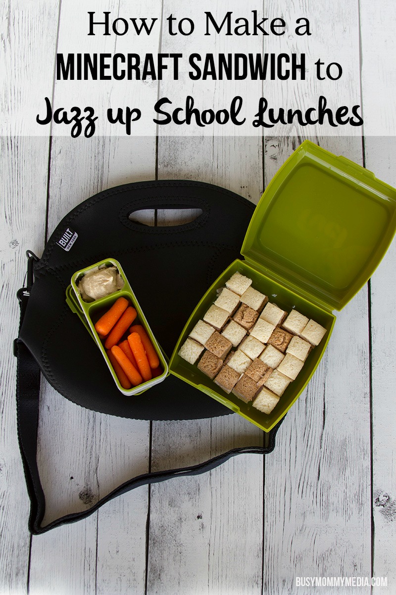 How to Make a Minecraft Sandwich to Jazz up School Lunches