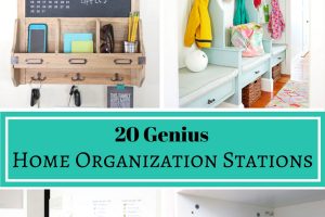 20 Genius Home Organization Stations