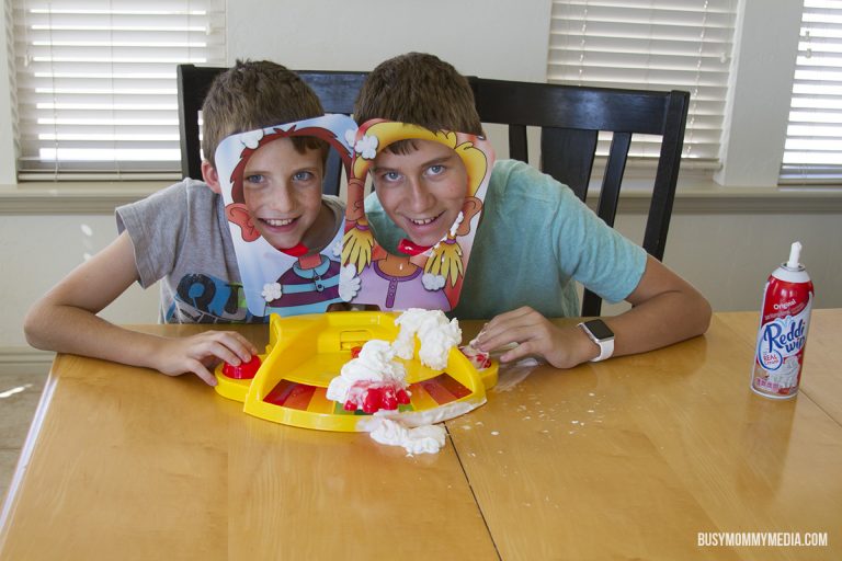 Check out the New Pie Face Showdown