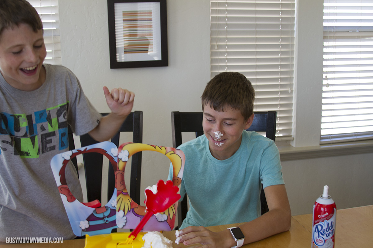 Check out the New Pie Face Showdown