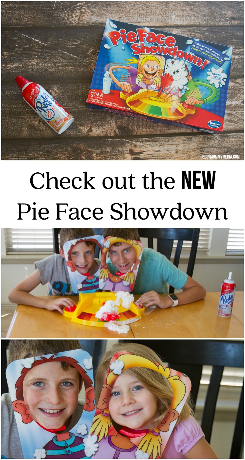 Check out the New Pie Face Showdown