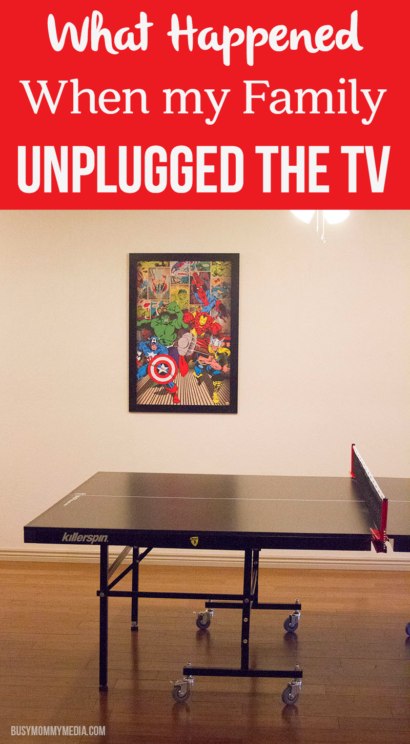 What Happened When my Family Unplugged the TV #UnPlugNPlay #Killerspin