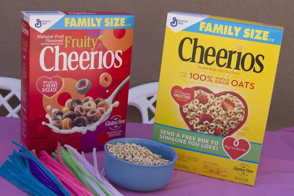 DIY Cheerios Treat Bracelets