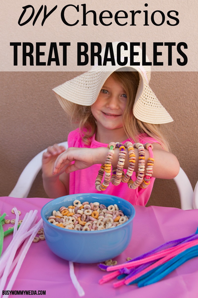 DIY Cheerios Treat Bracelets