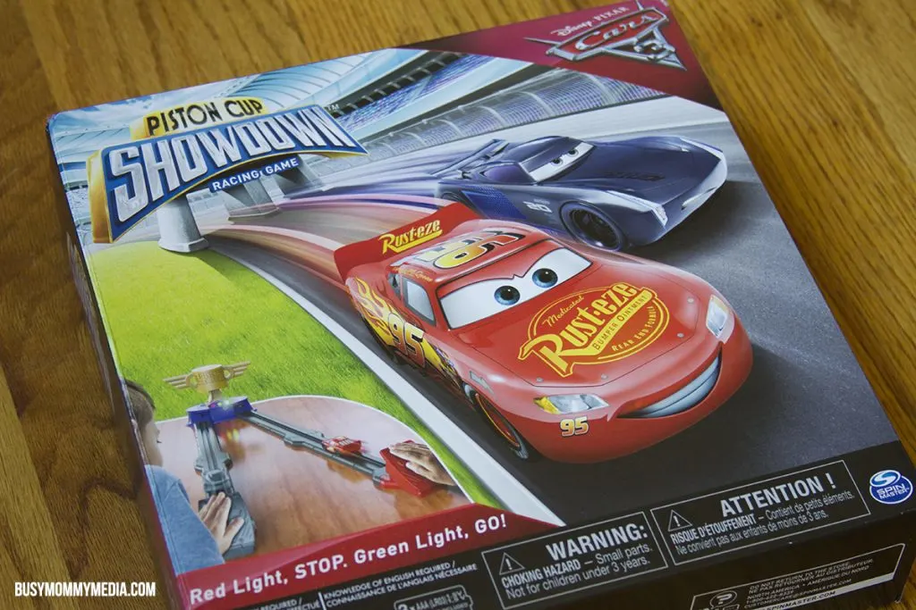 Celebrate Cars 3 with the Cars 3 Piston Cup Showdown Game