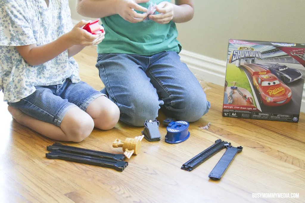 Celebrate Cars 3 with the Cars 3 Piston Cup Showdown Game