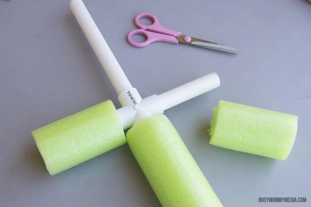DIY Pool Noodle Swords
