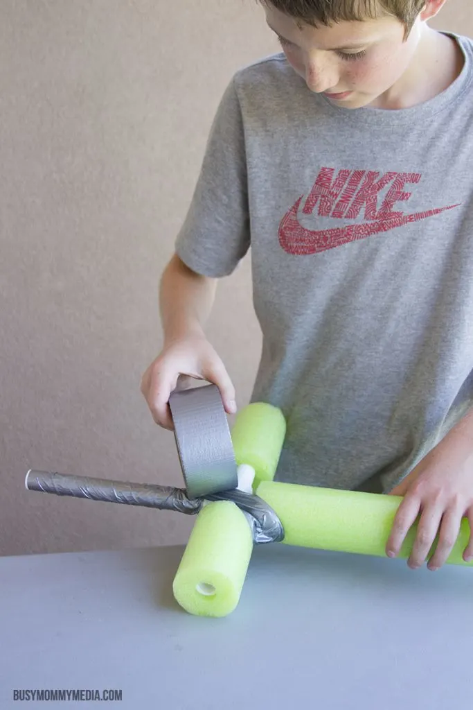 DIY Pool Noodle Swords