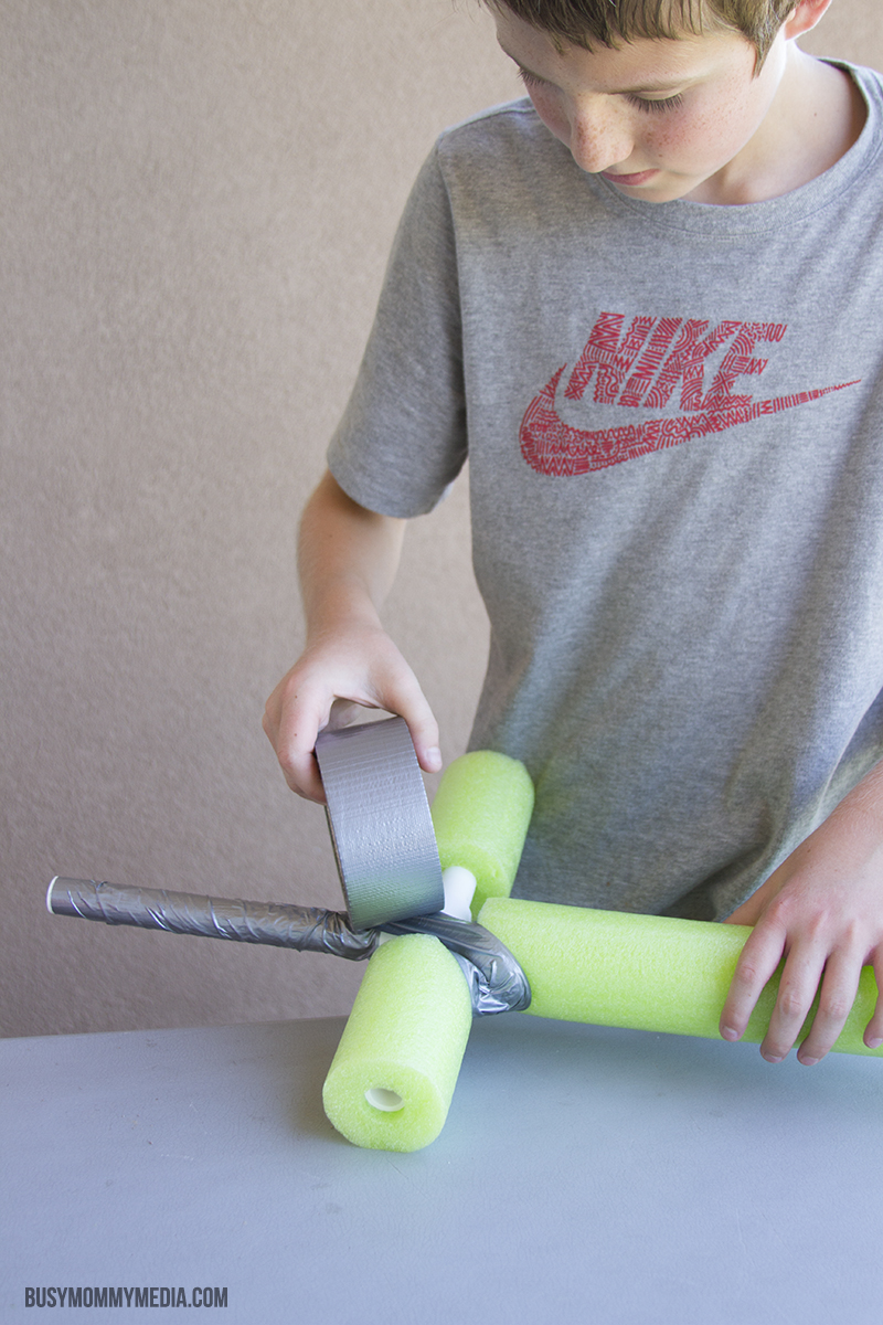 DIY Pool Noodle Swords