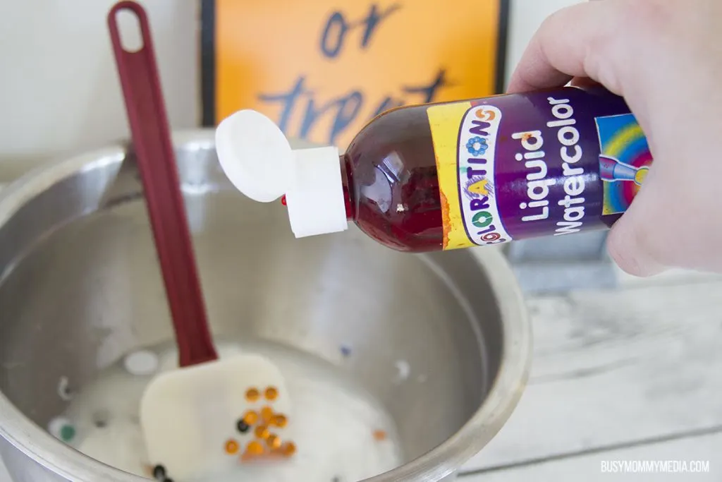 3-Ingredient Halloween Slime