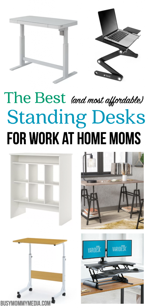 The Best Standing Desks for Work at Home Moms