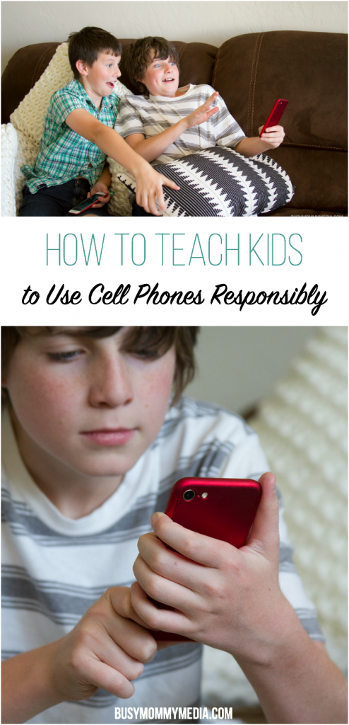 How to Teach Kids to Use Cell Phones Responsibly
