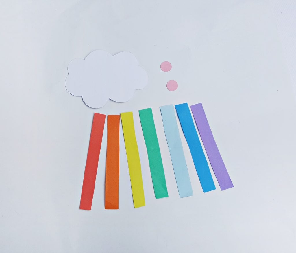Rainbow Cloud Craft for Kids