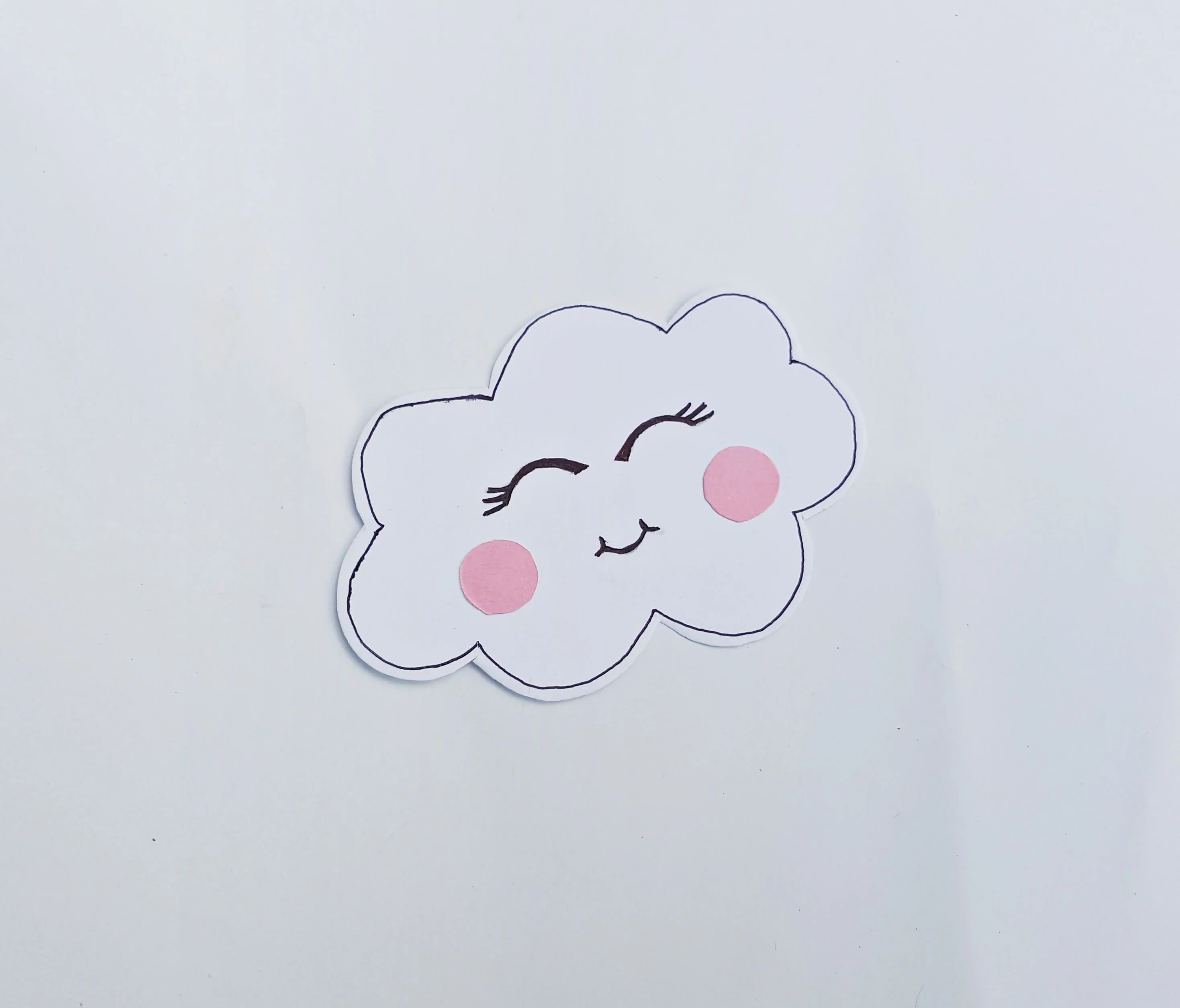 Rainbow Cloud Craft for Kids