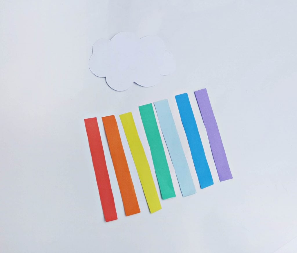 Rainbow Cloud Craft for Kids