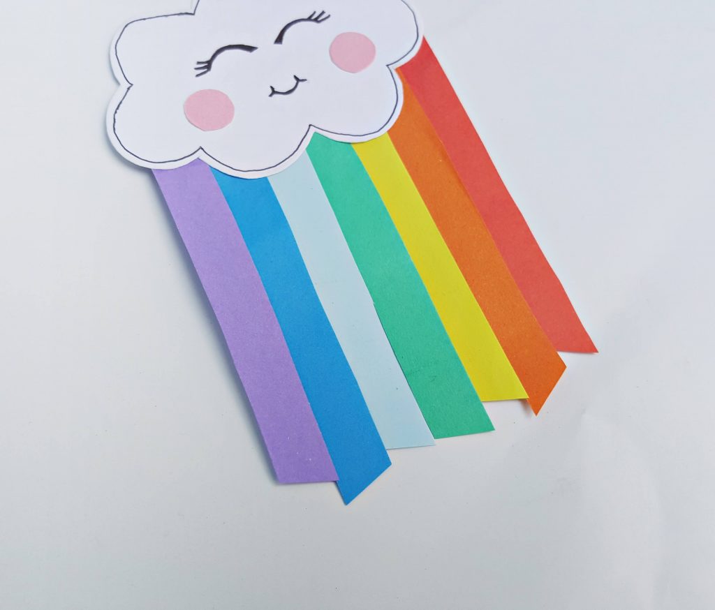 Rainbow Cloud Craft for Kids