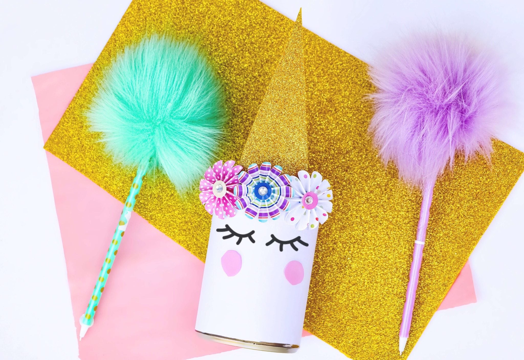 DIY Unicorn Pen Holder