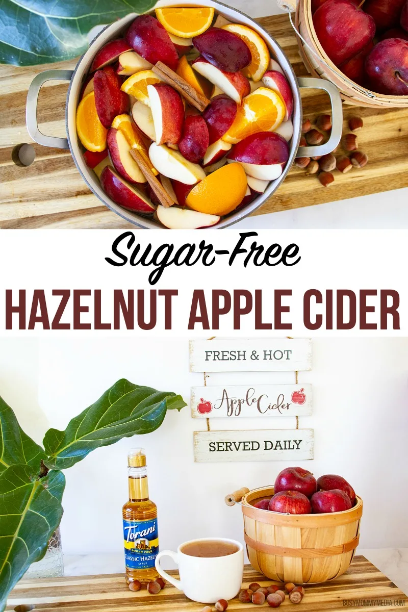 Sugar-Free Hazelnut Apple Cider