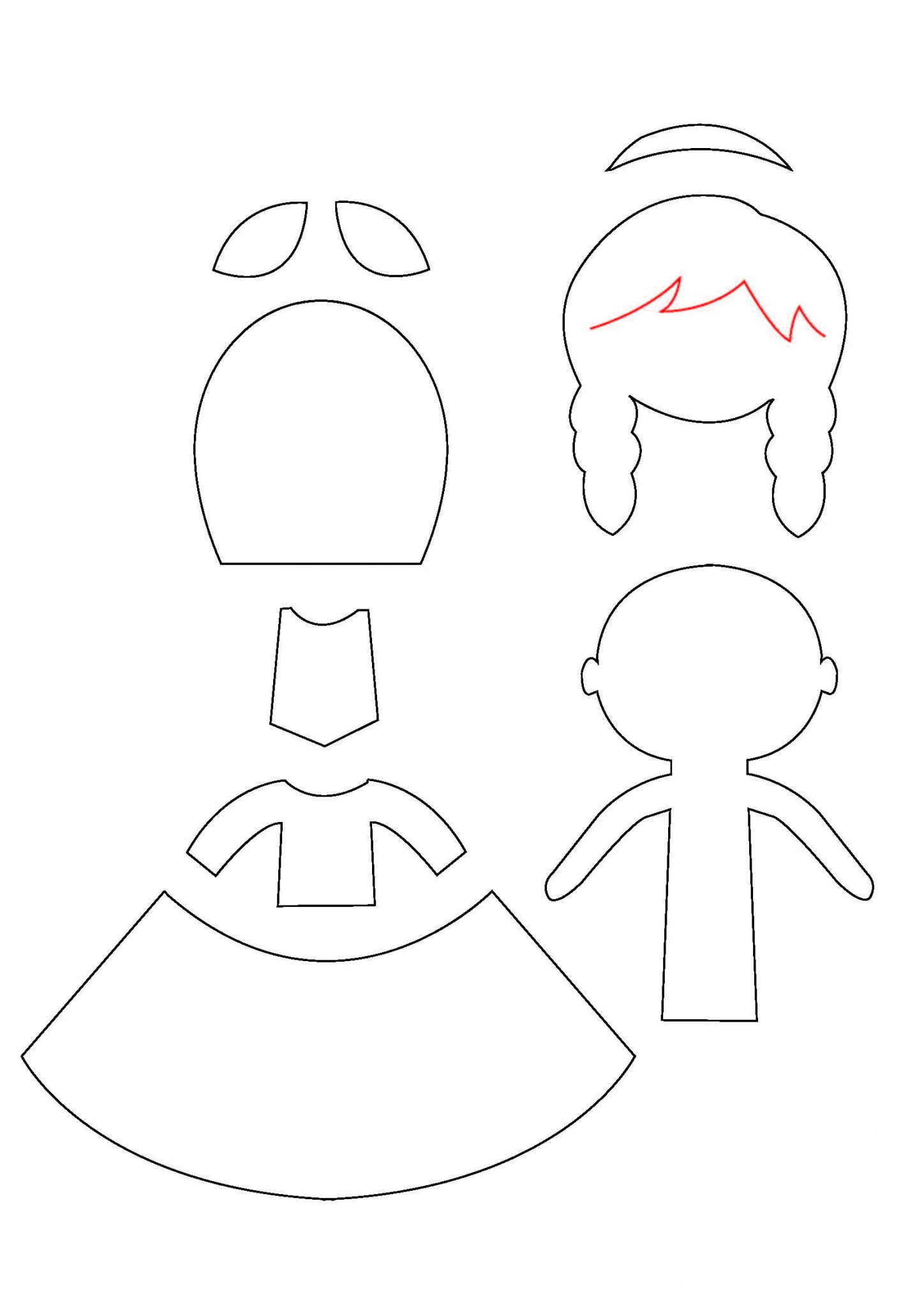 Anna-Papercraft-Template-1 - Busy Mommy Media