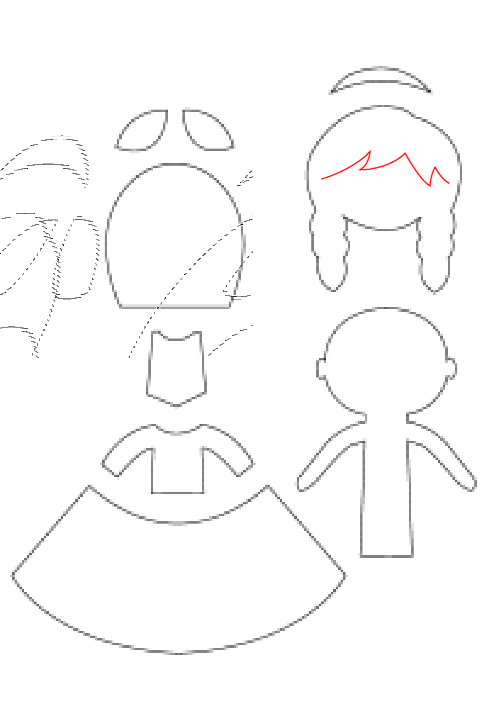 Anna-Papercraft-Template-1 - Busy Mommy Media