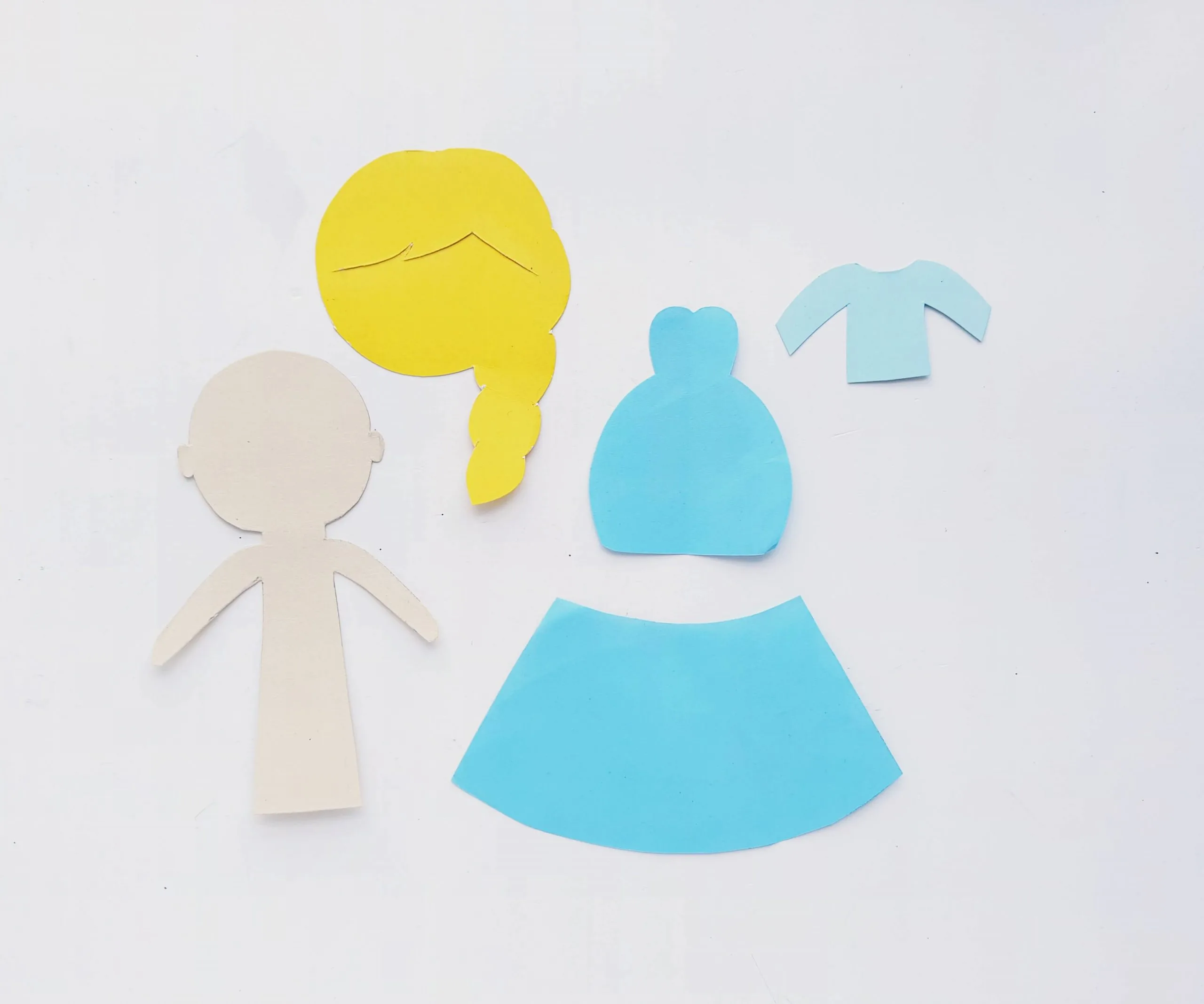 Queen Elsa - Frozen Craft for Kids (with Printable Template)