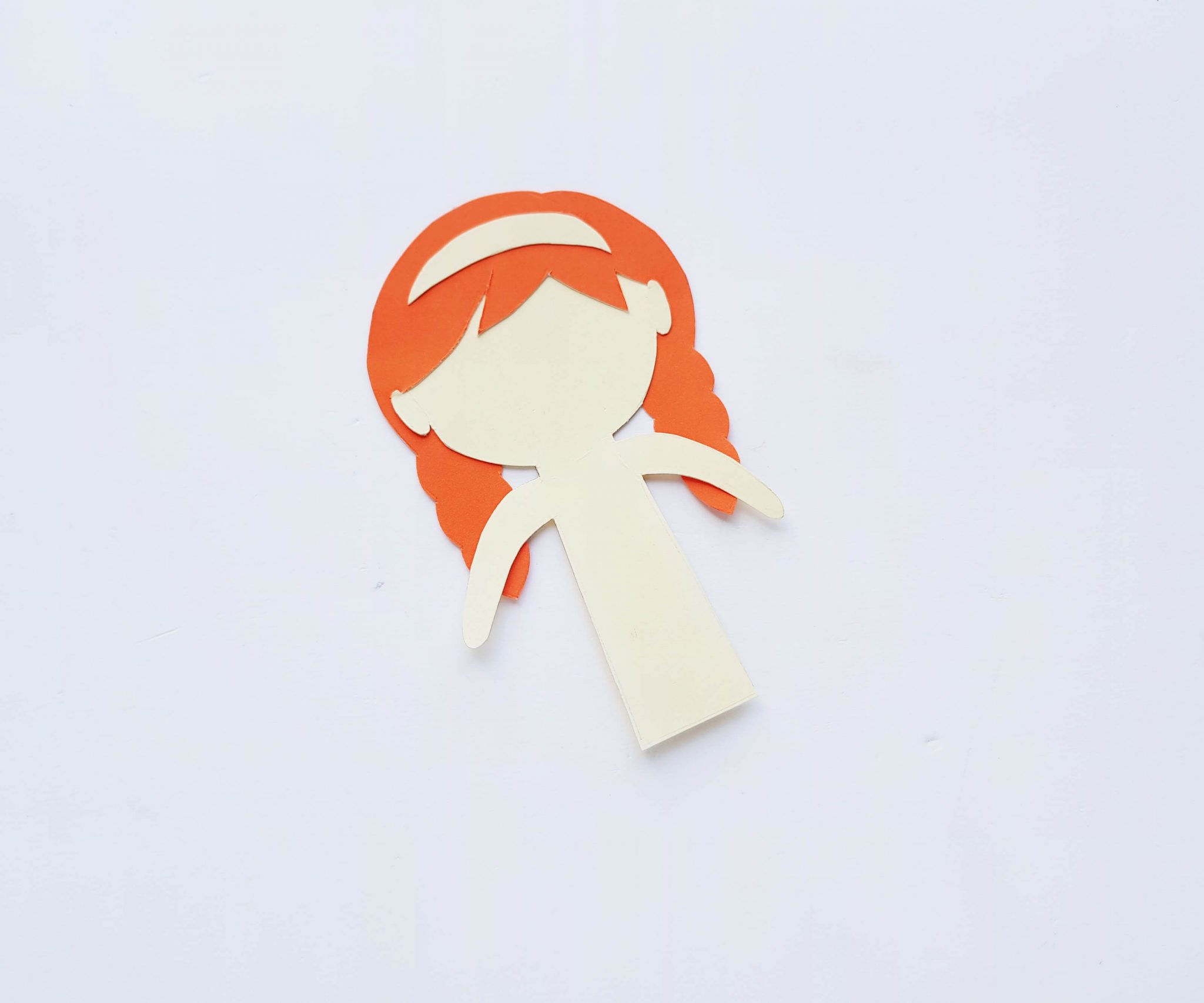 Princess Anna - Frozen Craft for Kids (with Printable Template)