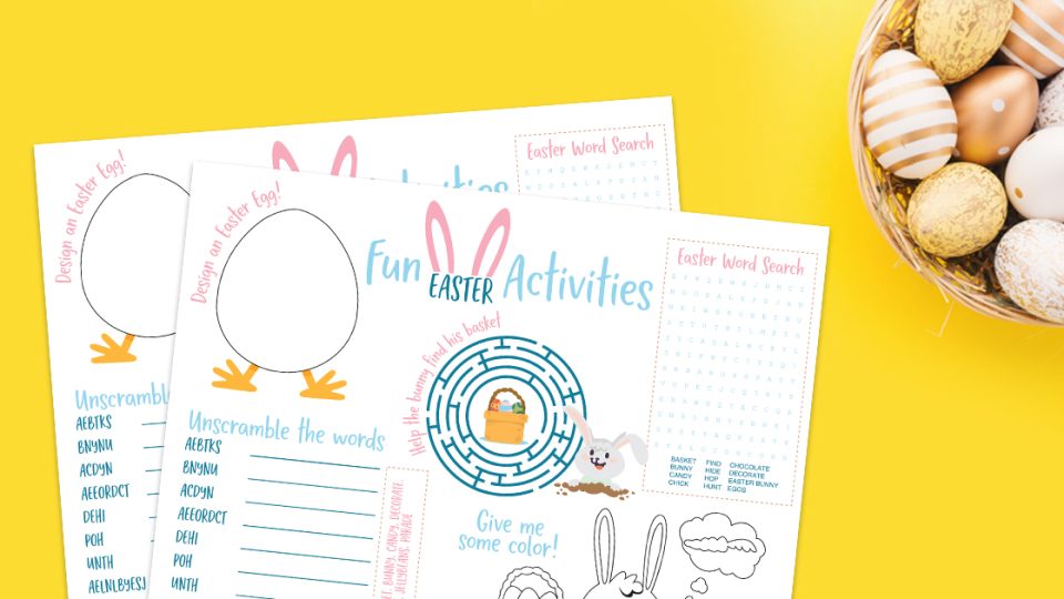 Printable Easter Activities for Kids
