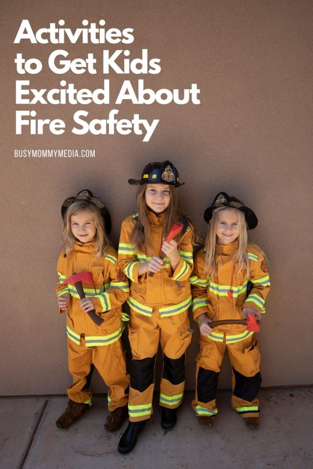 Activities to Get Kids Excited About Fire Safety