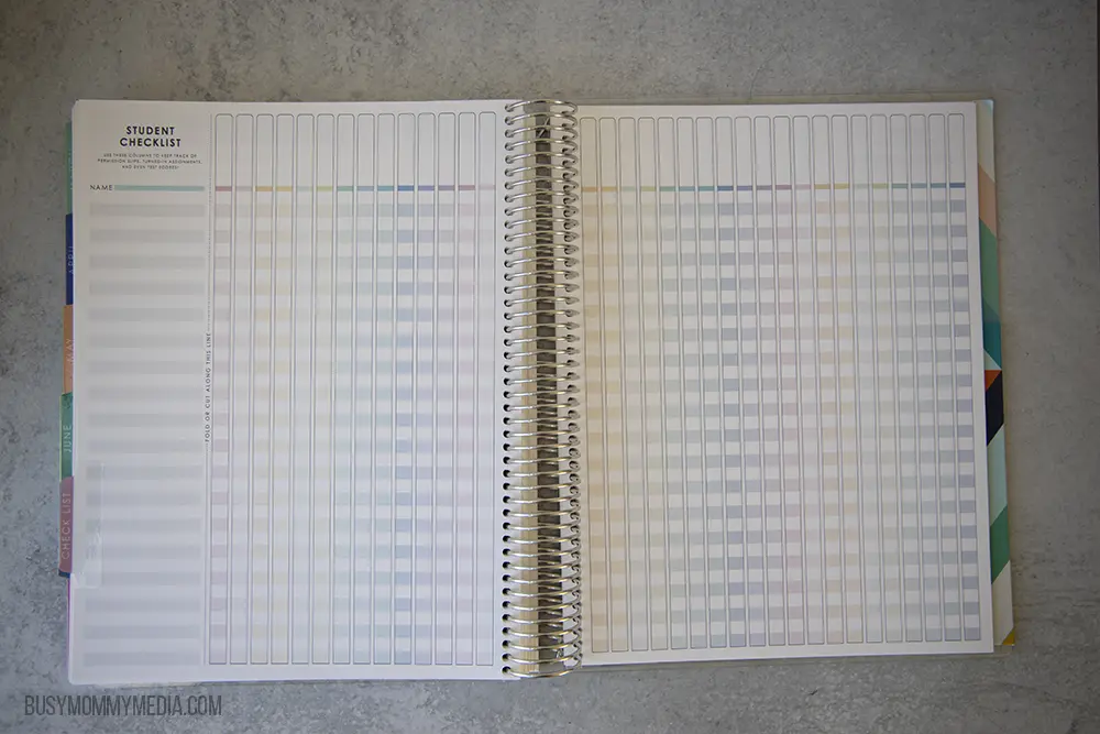 How to Organize Your Homeschool Using an Erin Condren Teacher Lesson ...