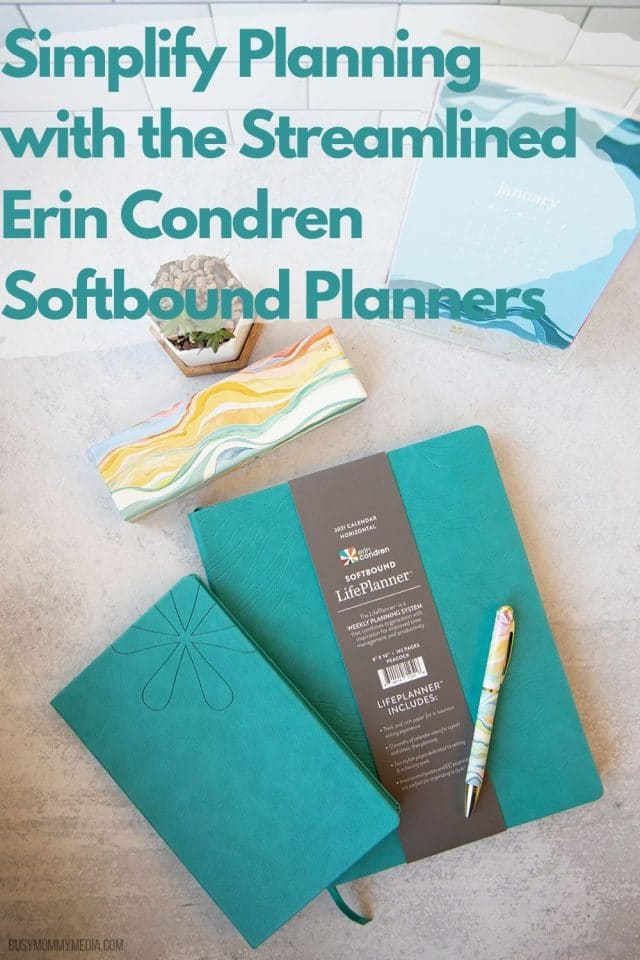 Simplify Planning with the Streamlined Erin Condren Softbound Planners