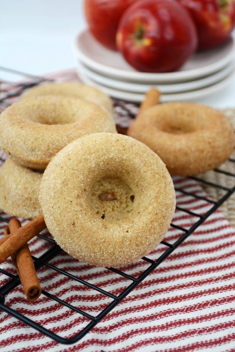 Homemade Apple Spiced Donuts