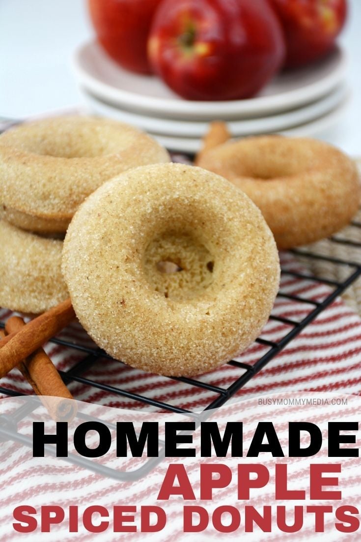 Homemade Apple Spiced Donuts