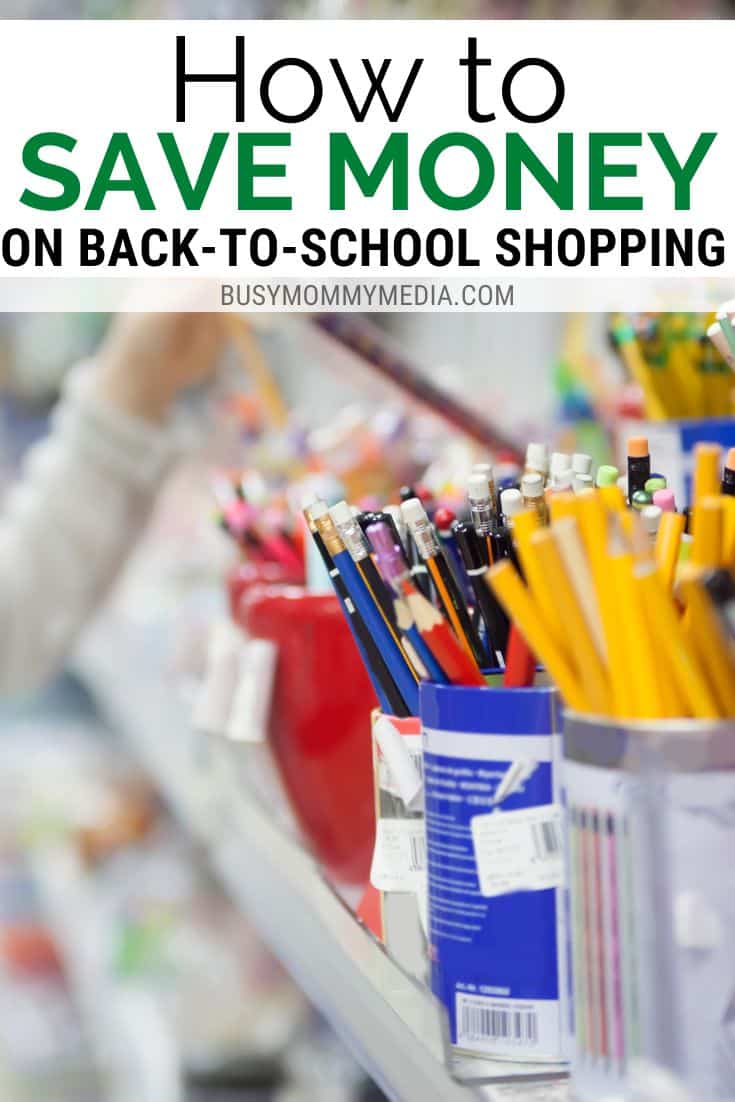 How to Save Money on Back-to-School Shopping