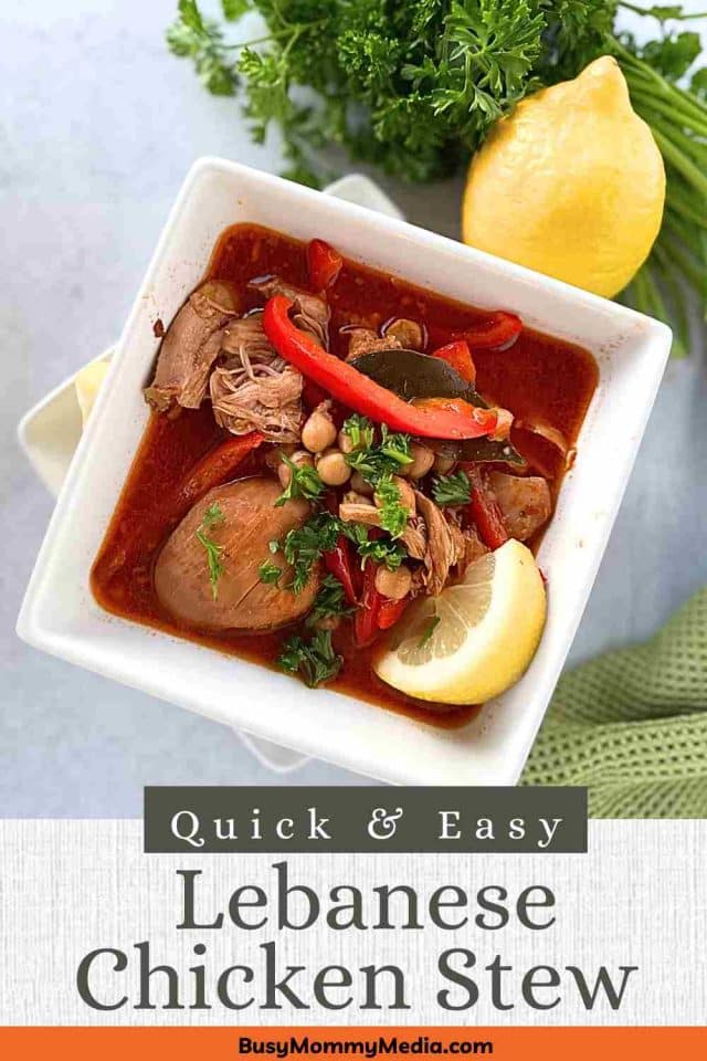 Lebanese Chicken Stew